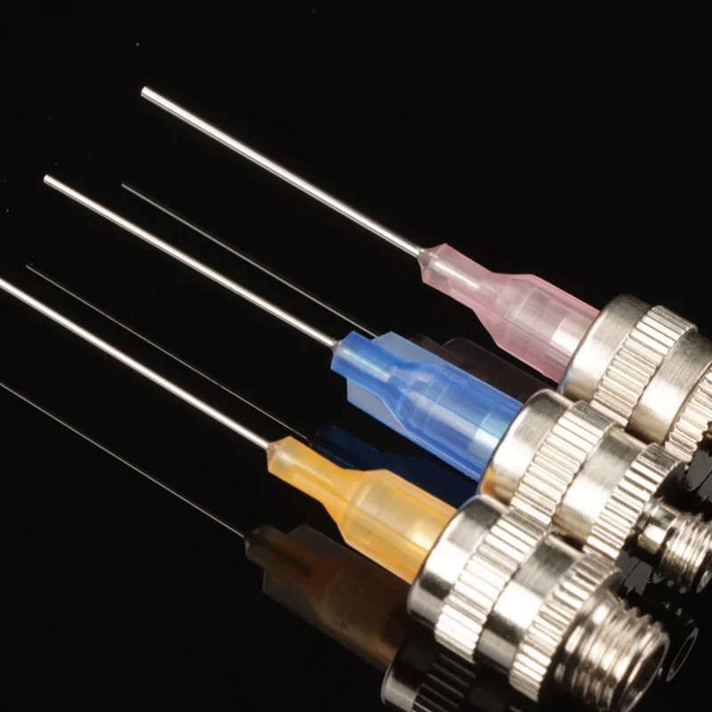 0.5 Inch 19 Different Gauge Threaded Blunt Tip Syringe Dispensing ...