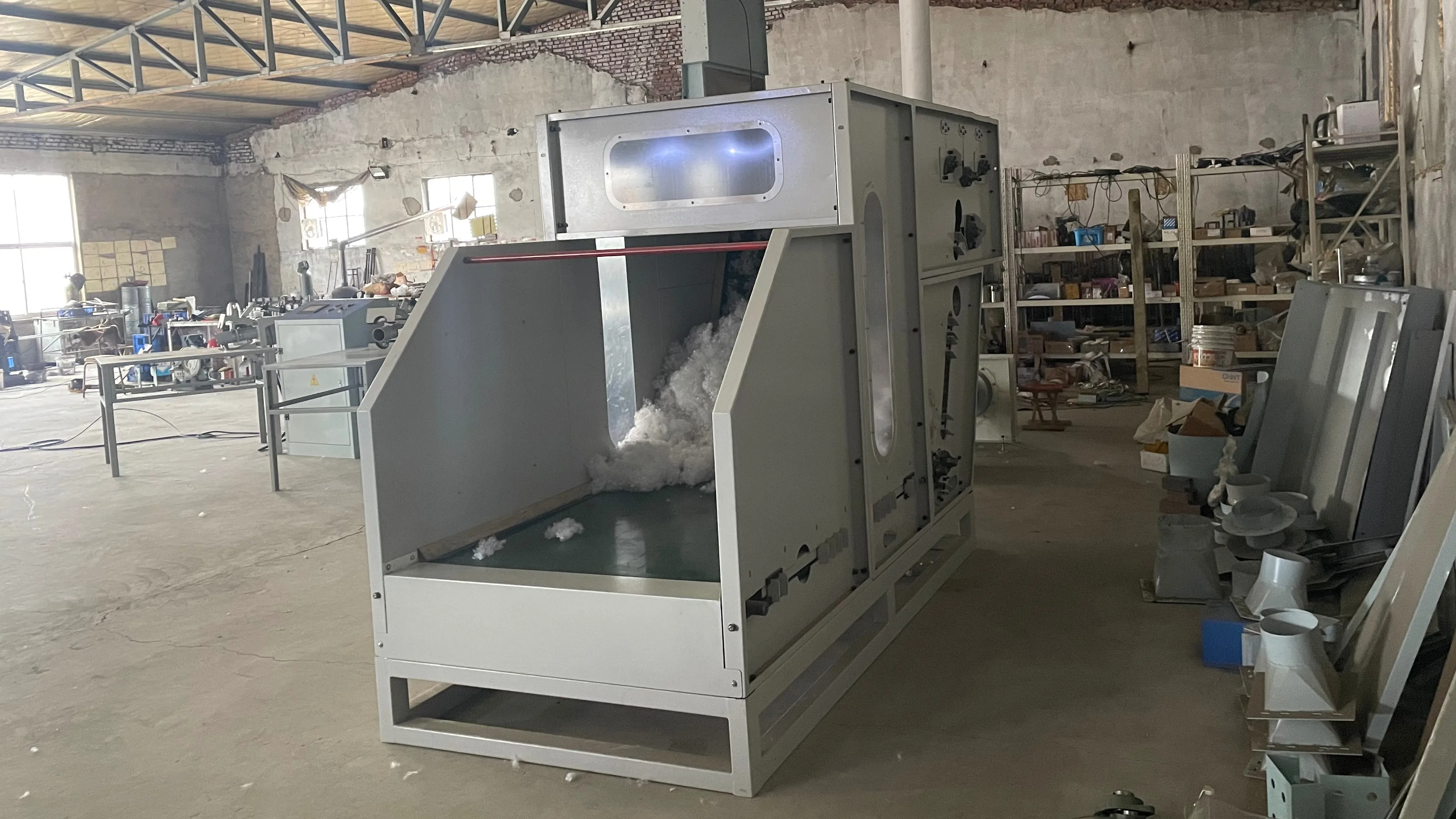 Hot Sale Fiber Feeding Bale Opener Machine Automated - Buy Bale Opener ...