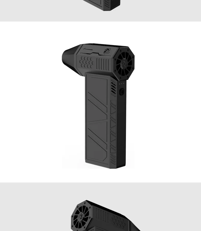 Mini Jet Turbo Fan Blower 130000rpm Adjustable Speed Portable Led Light ...