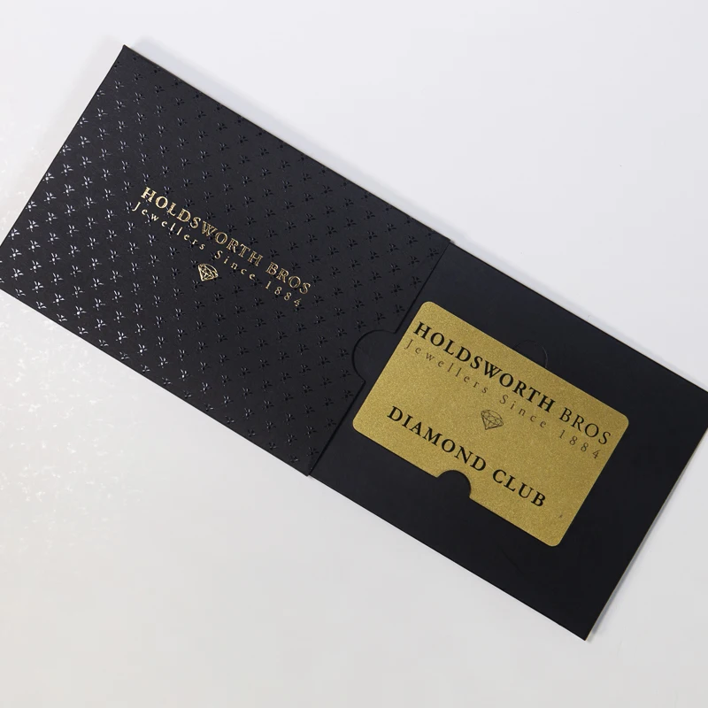Luxury Fsc Custom Free Gift Card Holder Vip Membership Card Vip Credit Card Packaging Gift Paper ...