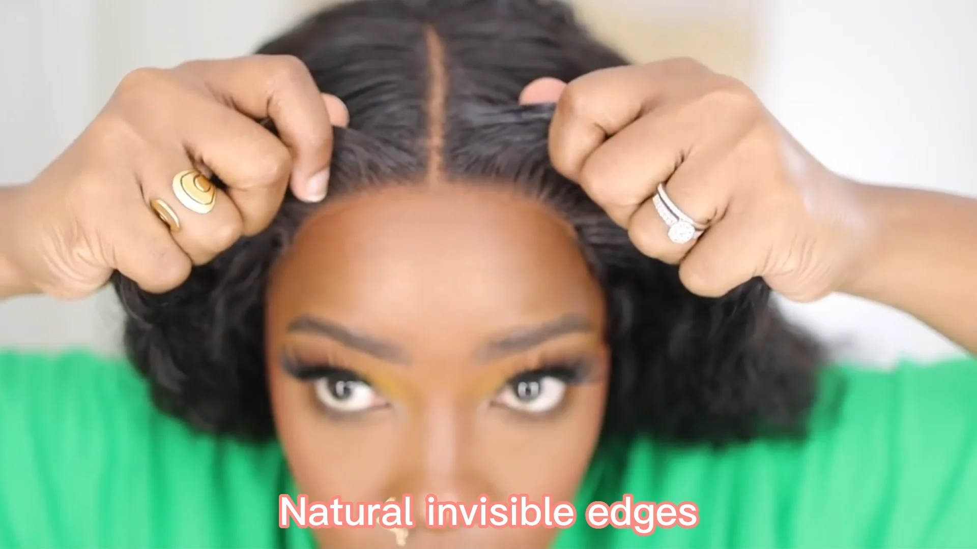 Isee New Wear And Go Wig Brazilian Water Wave 4x6 Hd Transparent Lace ...