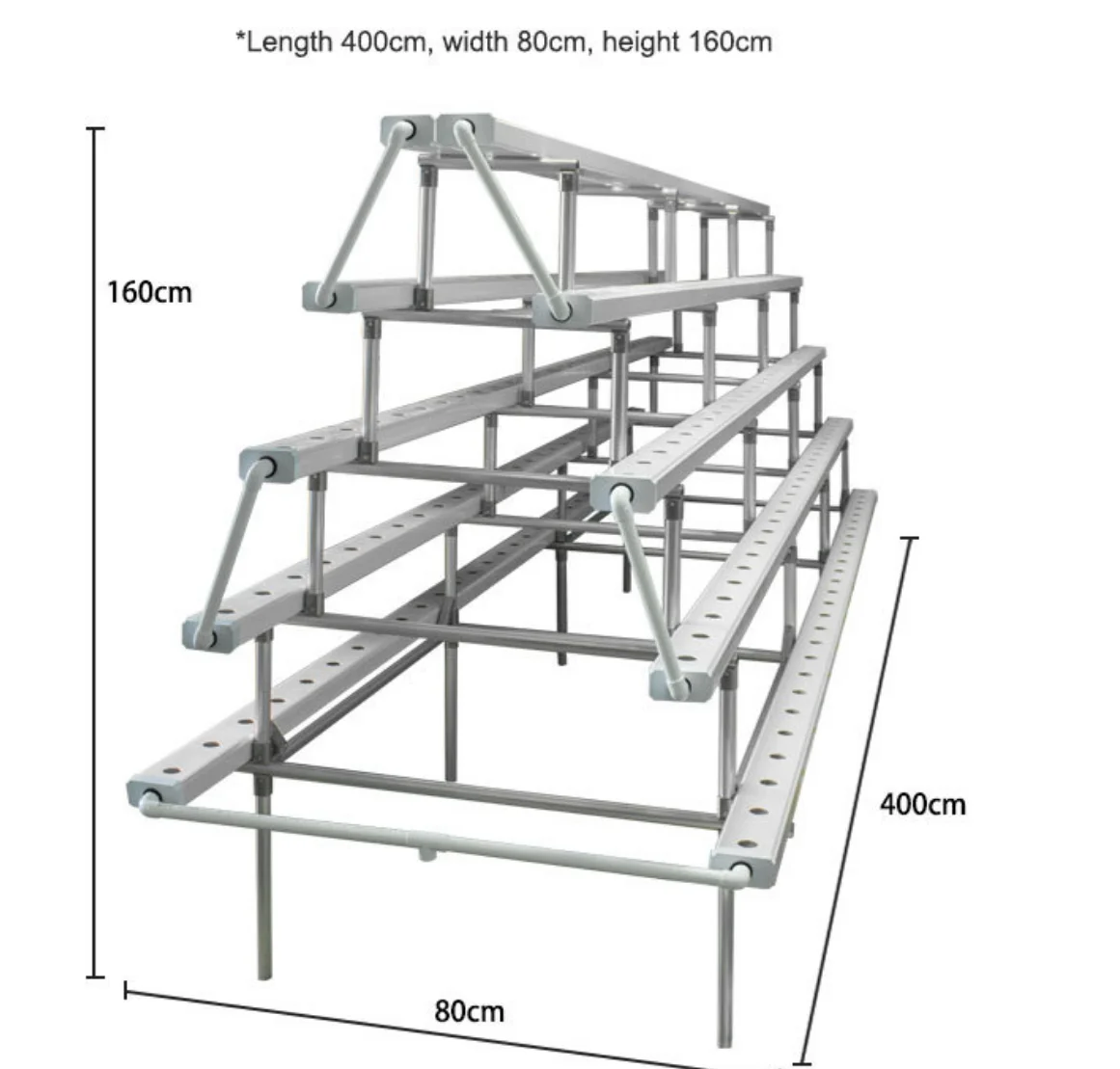 Vertical Hydroponic PVC Channel Nft Pipe Systems for Greenhouse ...
