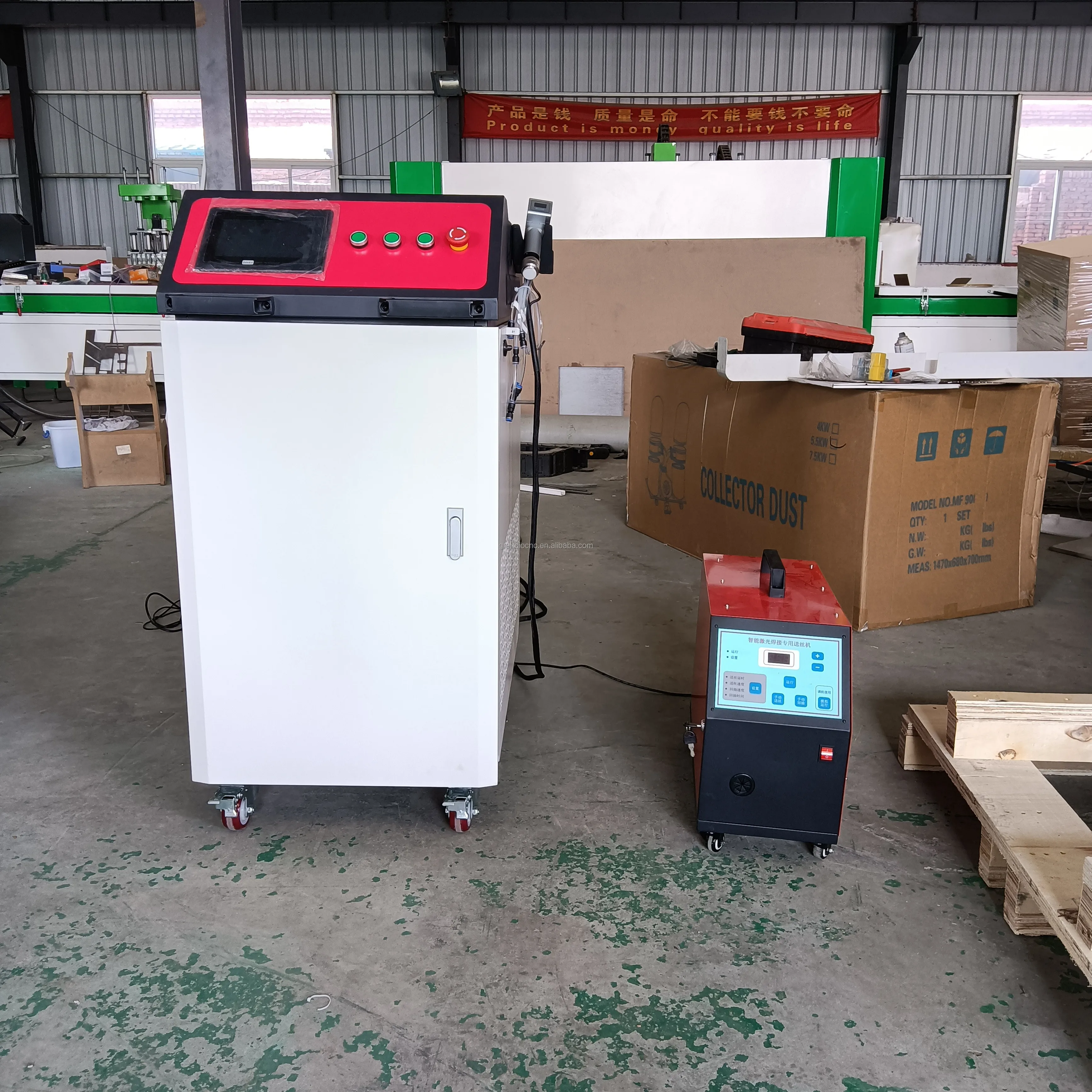 Máy Hàn Laser 1500w 2000w 3000w Máy Hàn Laser Cầm Tay Bằng Thép Không ...