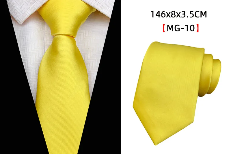 Wholesale Classic Popular Plain Ties Men Custom Polyester