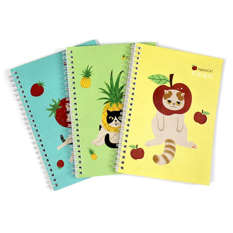 Different Designs Different Scents Custom Spiral Scented Hard Bound ...