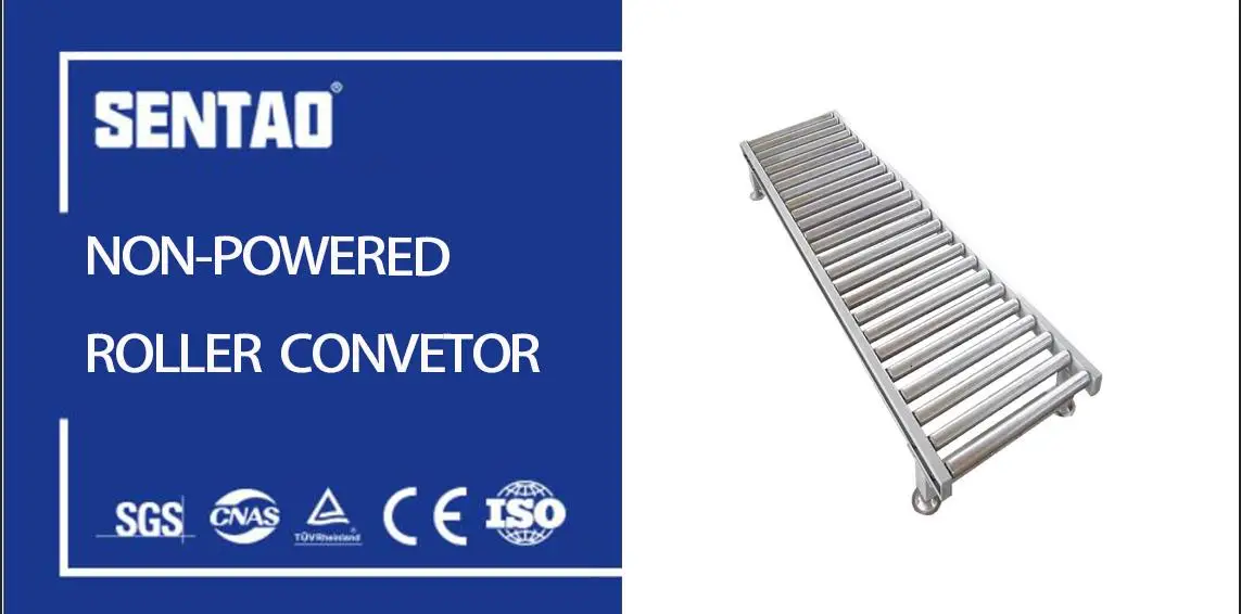 SENTAO Stainless Steel Power Roller Conveyor - Customized
