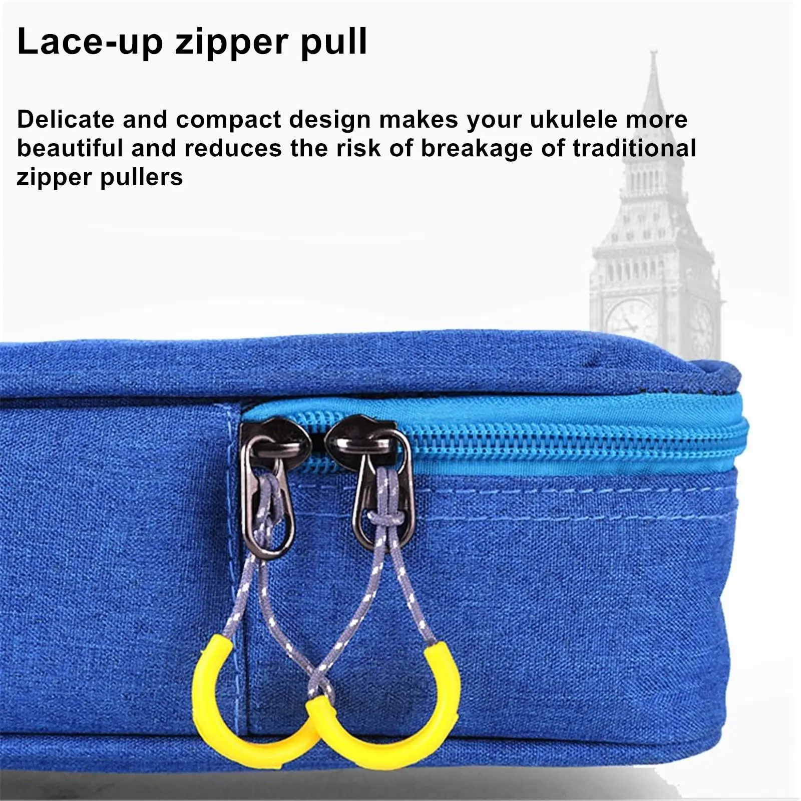 15MM Heavy Sponge Padded Ukulele Case Waterproof Dustproof Shockproof ...