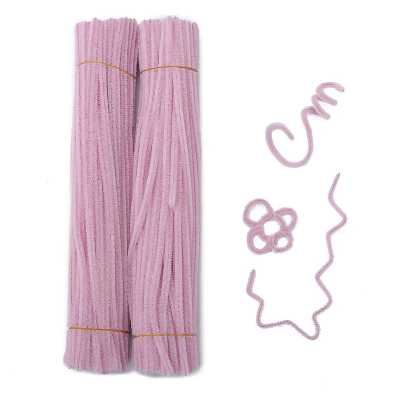 100pcs Assorted Color Soft Multipurpose Pipe Cleaners Diy Handmade ...