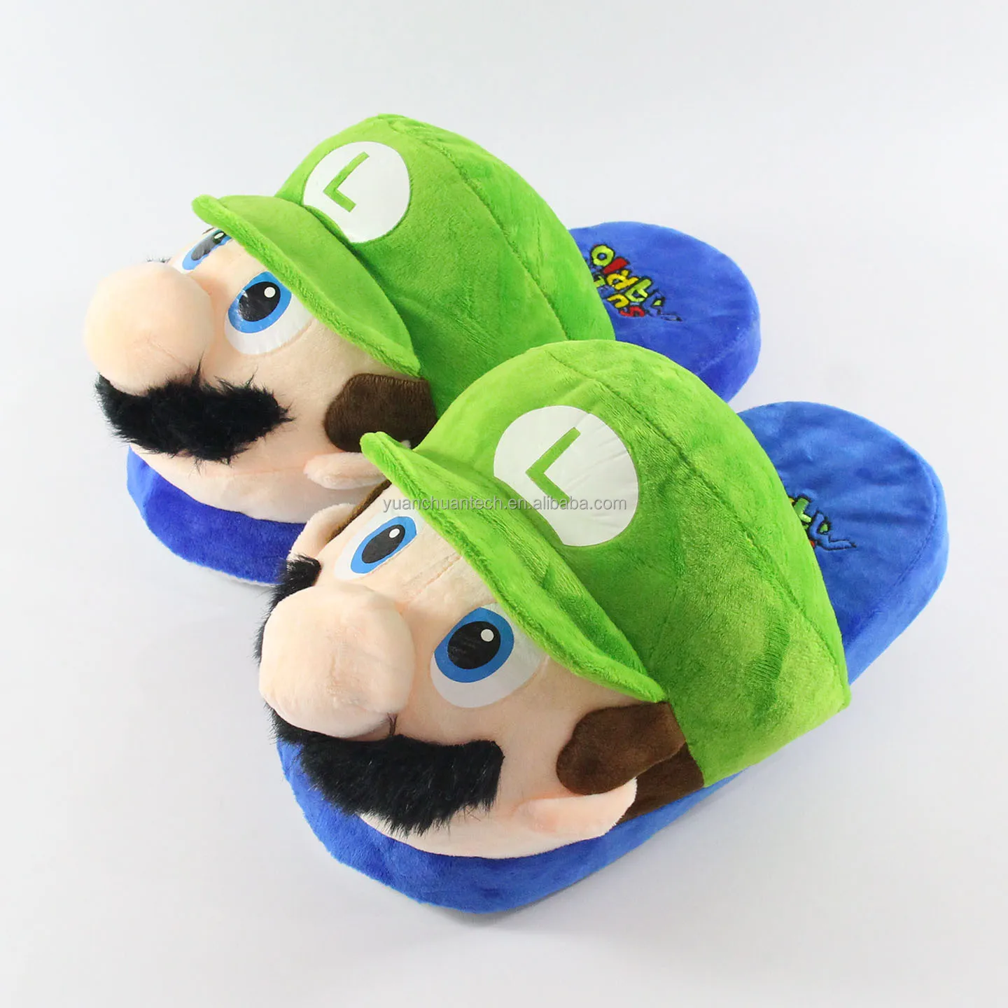 Mario Anime Figure House Slippers,Cartoon Adult Children Fluffy Shoes M-270 - Buy Mario Anime ...