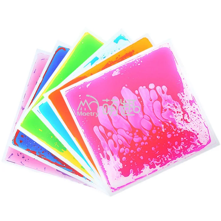 Moetry Colorful Liquid Tile Kids Sensory Room Equipment For Autistic ...