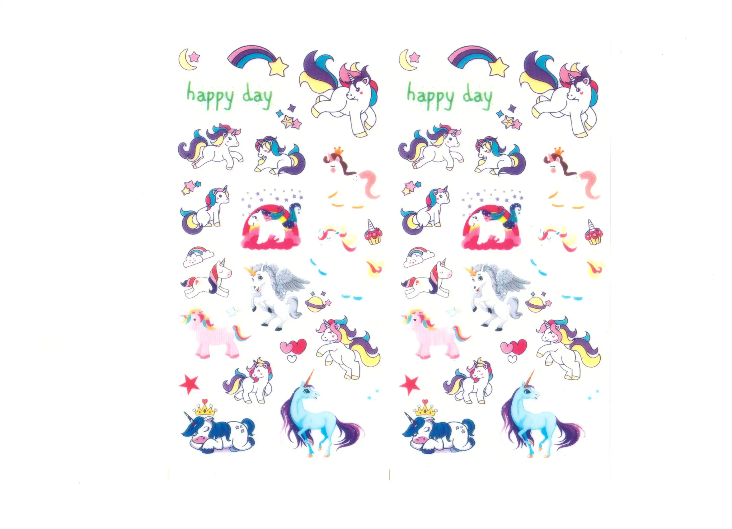 Kiss Cut Cute Cartoon Sticker Sheet For Kids Adults Water Bottle Laptop ...