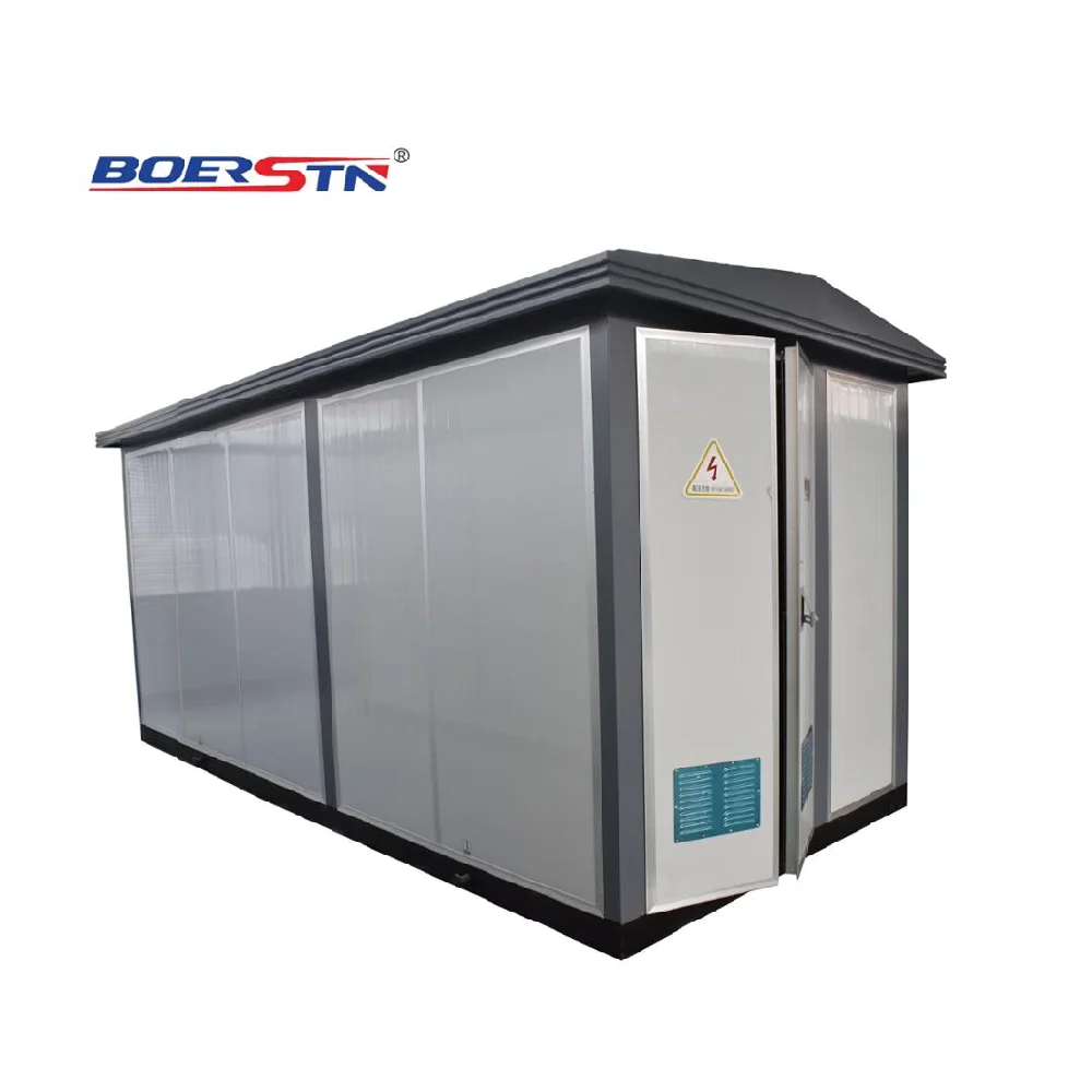 Electrical Package Metal Medium Voltage Mv Monoblock Type Concrete ...