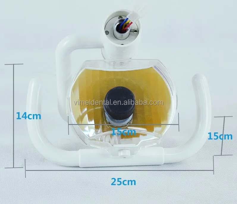 Dentistry Halogen Lamp with Aluminum Shell - 50W Warm Light