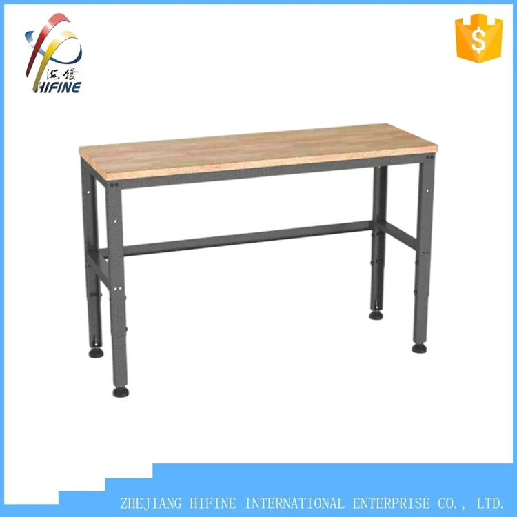 Heavy Duty Wooden Work Bench Metal Table Work Bench For Garage - Buy ...