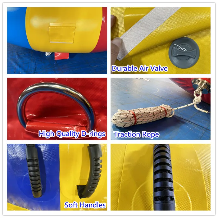 Customized Towable River Water Toy Raft - Inflatable Disco Boat