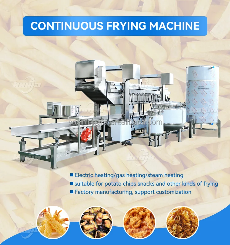 Continuous Conveyor Fryer - Efficient & Durable Solutions