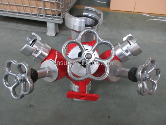 Fire Fighting 3 Ways Fire Water Divider - Durable & Efficient