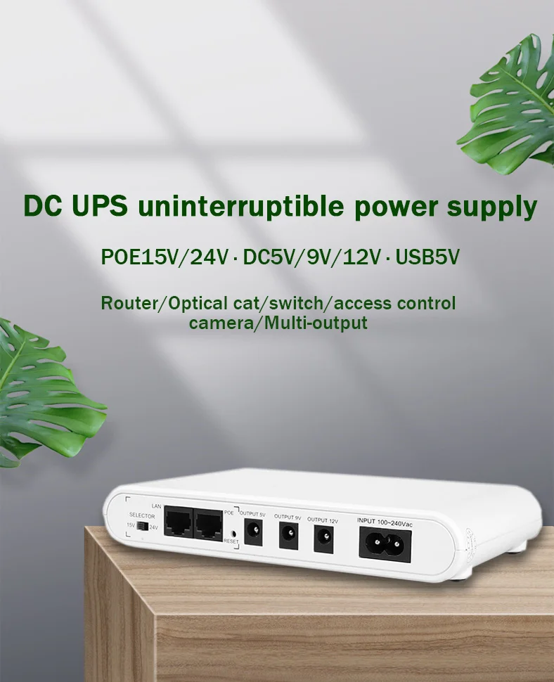 OLAX POE D3 DC Mini UPS for Wifi Router - Reliable Power