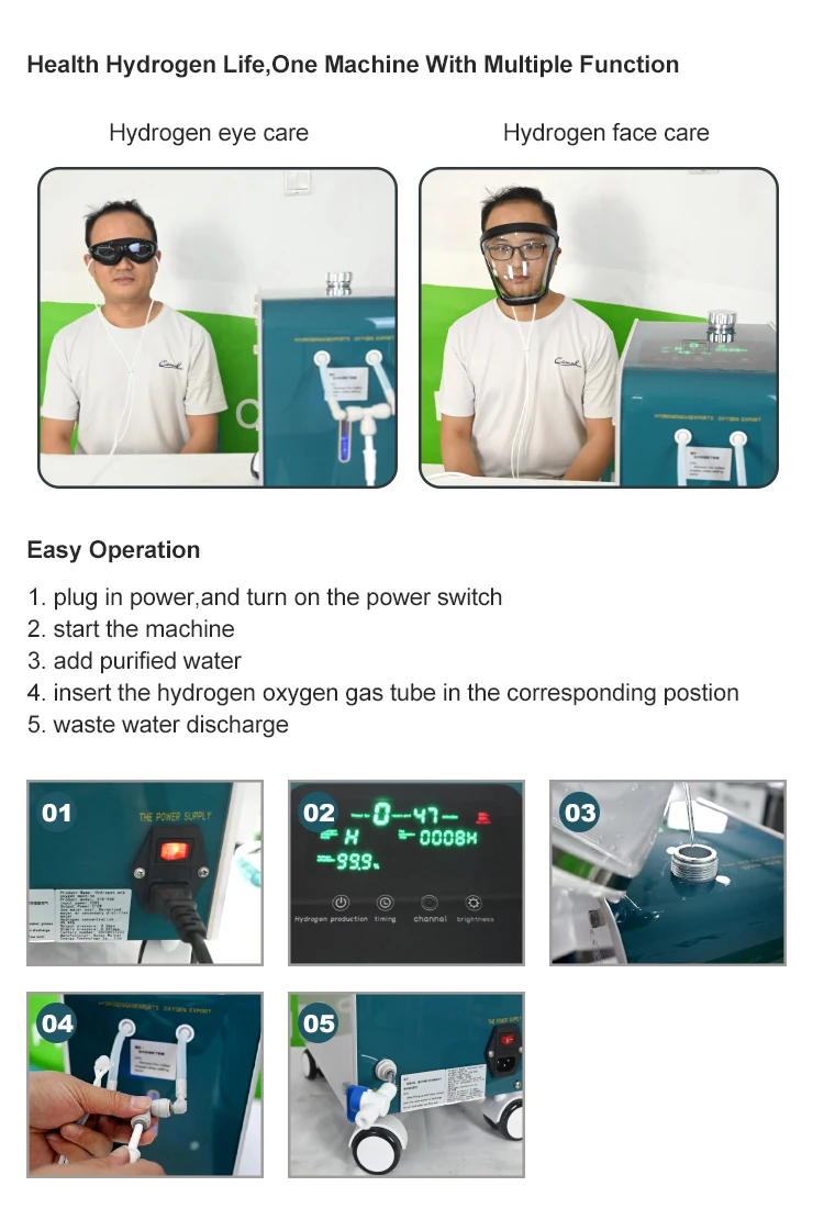 Japan Hydrogen Water Generator - Safe & Efficient H2 Inhaler