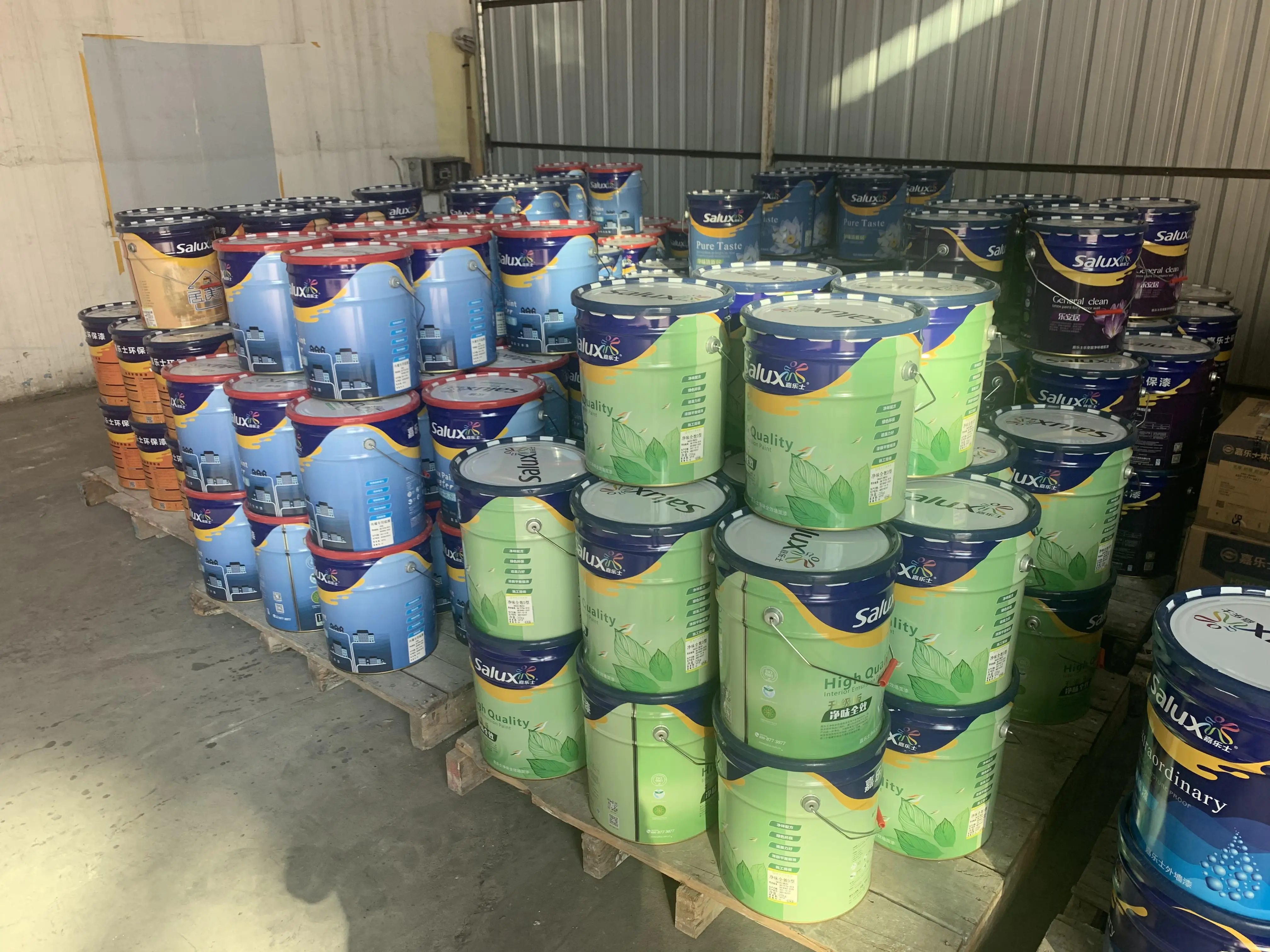 Salux Grey Color Epoxy Resin Flooring Coating For Anti Dust Concrete ...