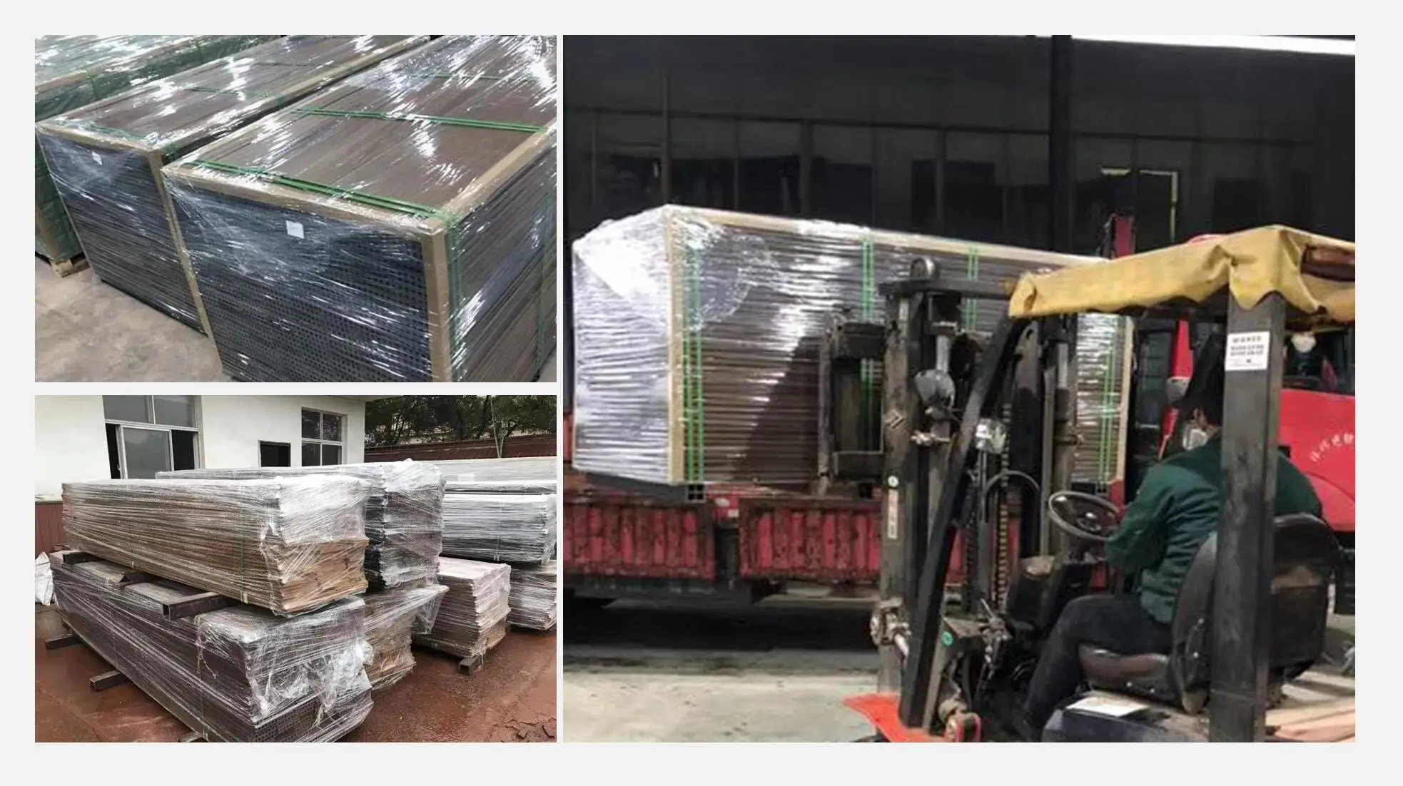 Custom Interlock Fpc Outdoor Decking 3d Embossed Wood Grain Composite ...