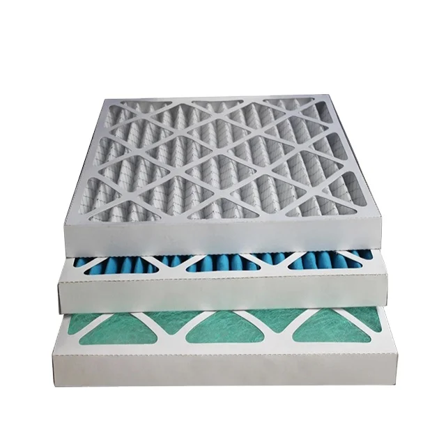 Professinal Cardboard G4 Merv 8 Carbon Panel Preliminary Filter ...