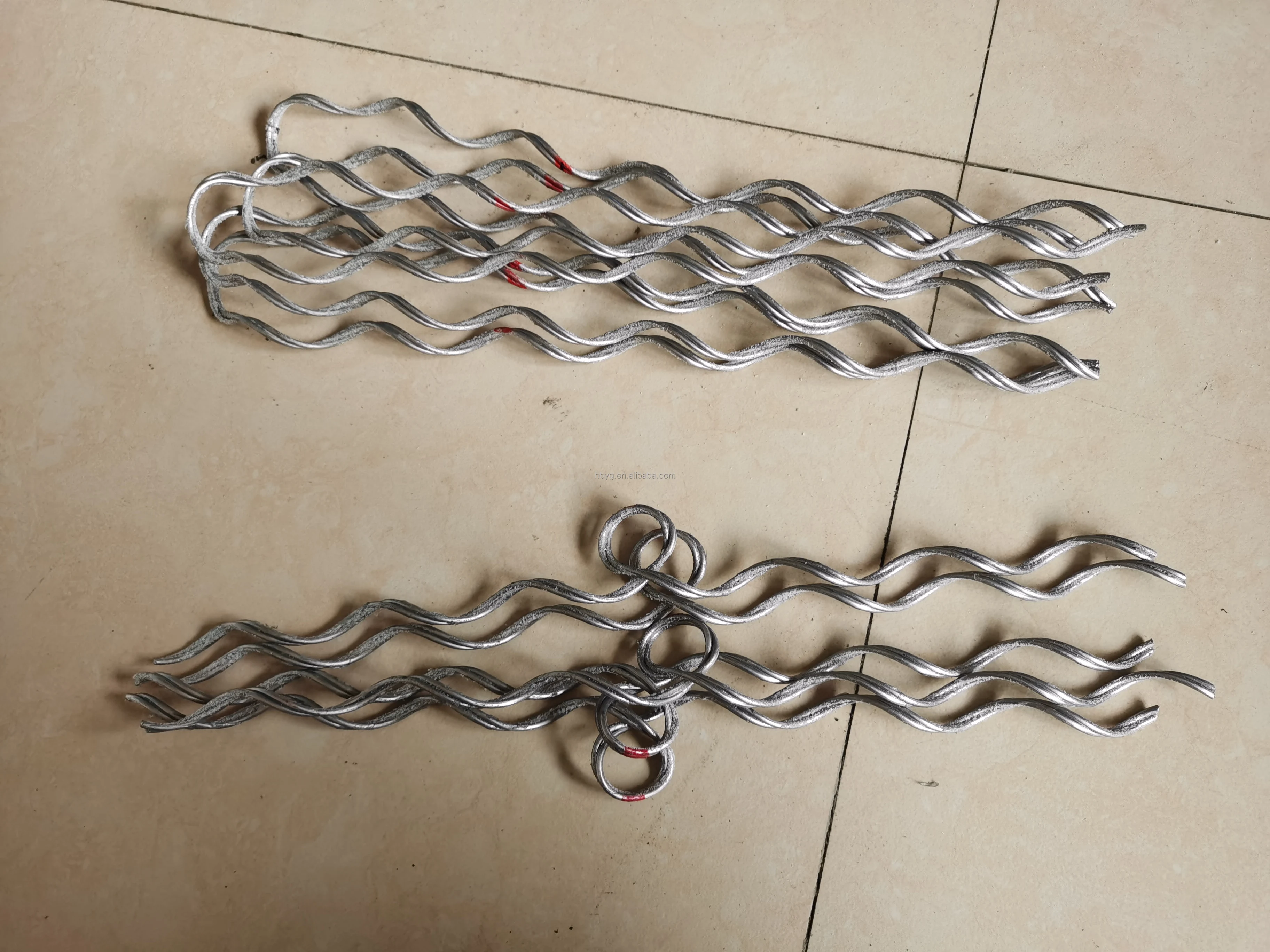 Transmission Line ADSS Cable Fittings Preformed Cable Side Tie for ...