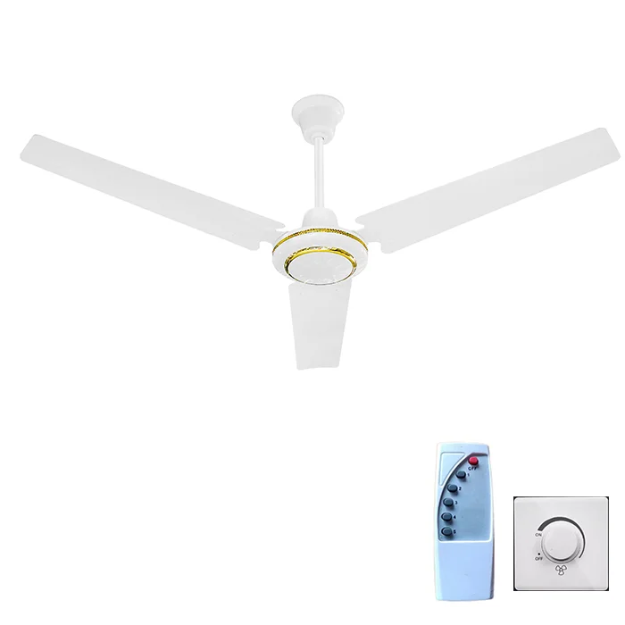 BLDC Motor 48 inches Ceiling Fan Energy-saving DC12V or Solar Panel, AC ...