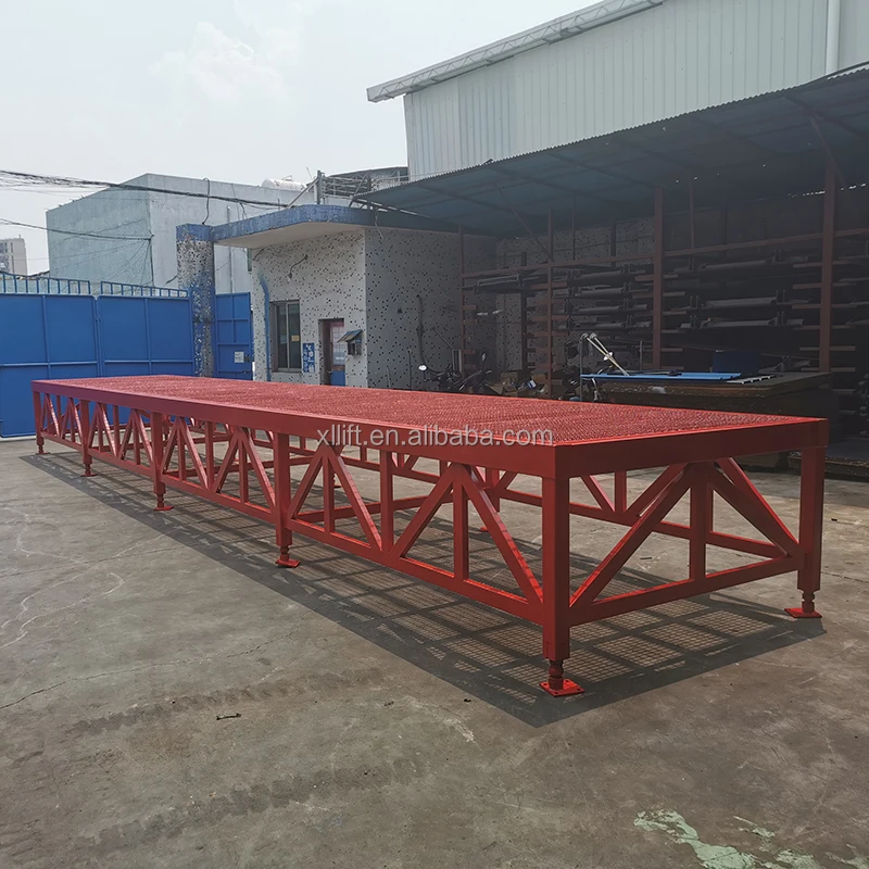Loading and Unloading Lifting Platform Loading Capacity 2 Tons for Container Mobile Unloading ...