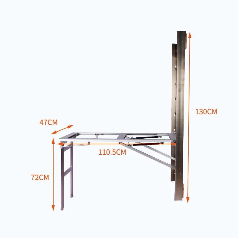 DIY Multifunction Wall-Mounted Folding Table Mechanism - Space-Saving ...