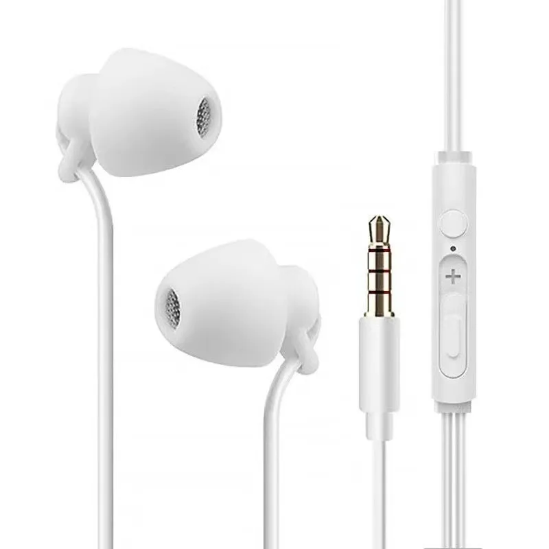 Factory Outlet In-Ear Sleep Wired Headset Music Bass Dynamic Noise ...