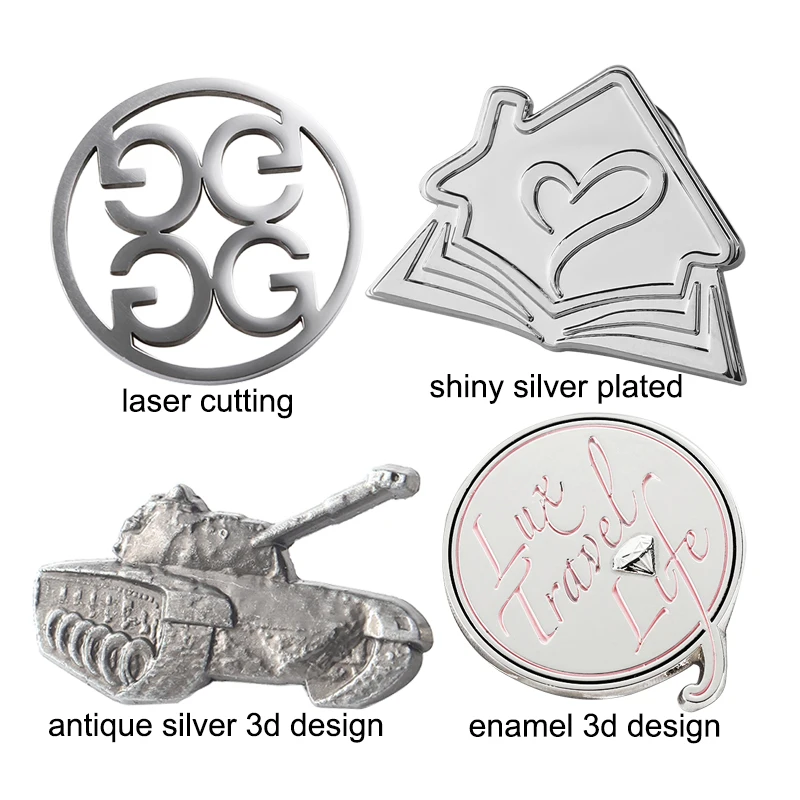 Alibaba.com: Custom Jewelry Fashion Brooches in Gold or Silver Metal ...