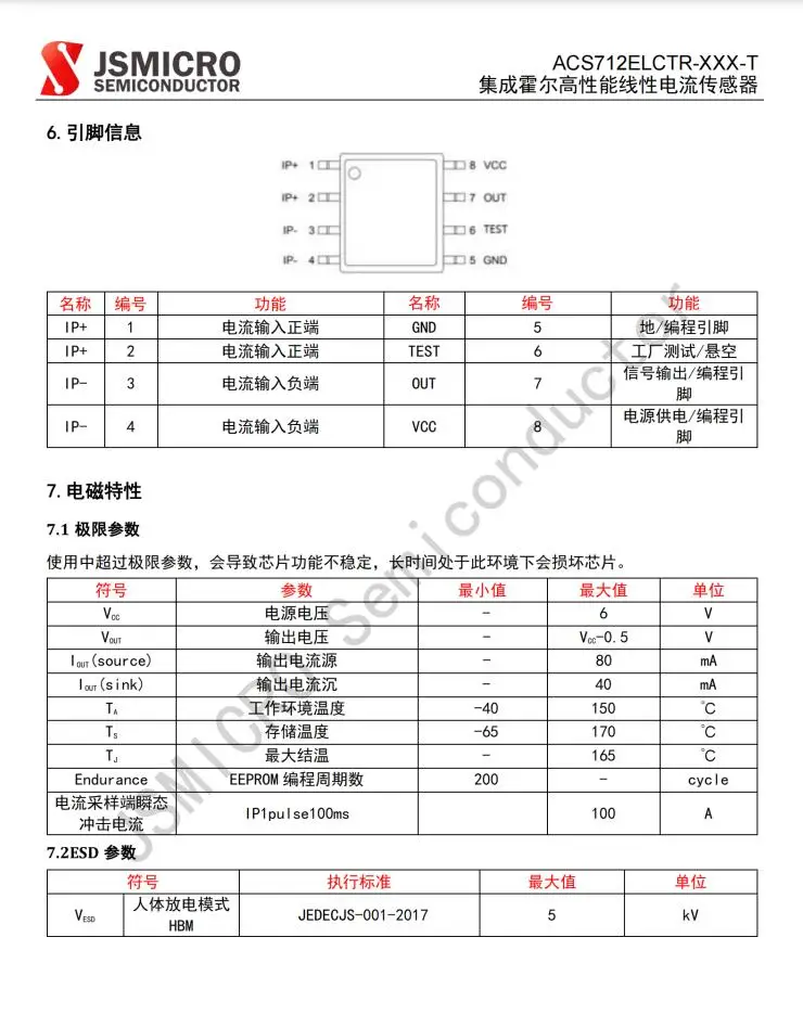 Acs712elctr-30a Acs712elctr-20a Acs712elctr-05b Acs712 Acs712t 5a/20a ...