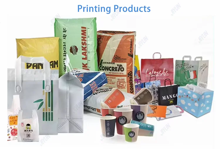 Ci Flexo Presses Printing Machine Non Woven Plastic Film Web Paper Cup ...