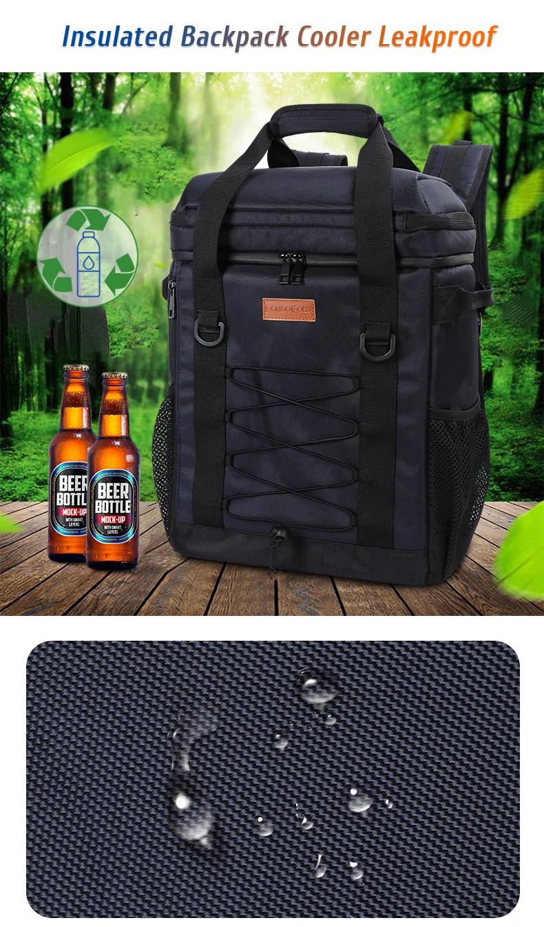 Fondofold Cl0294-2 Delivery Coolers Insulated Leakproof Beach Large ...