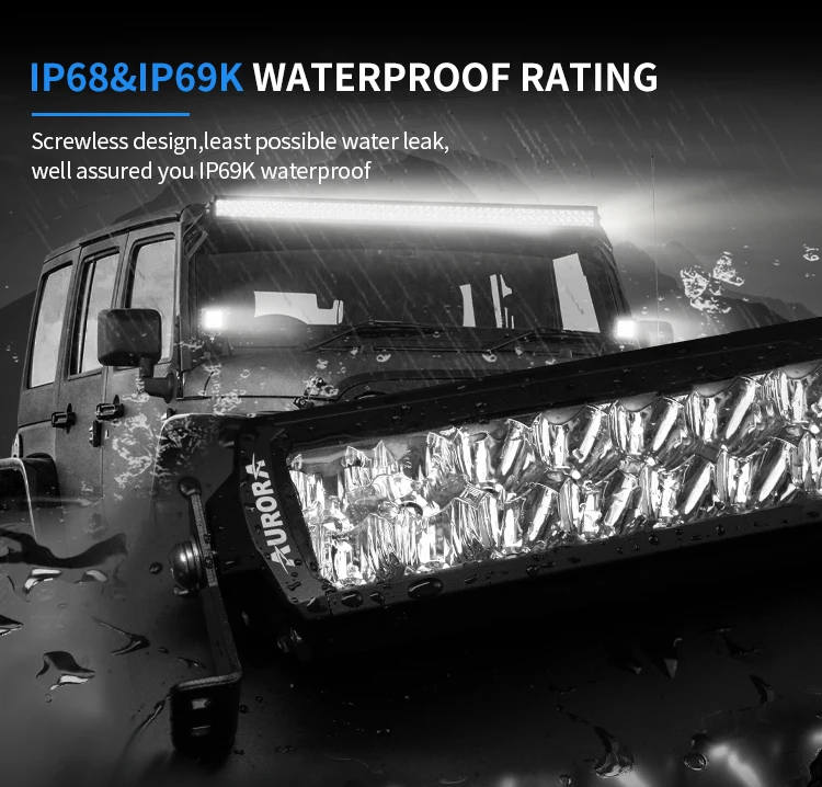 VEHICROSS LED Offroad Light Bars - Bright, Durable, and Versatile
