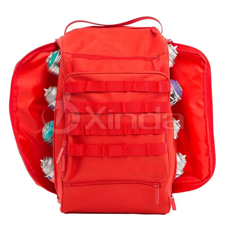 OEM Spray Cans Travel Bag Multi-pockets Modern Street Art Tool Backpack ...