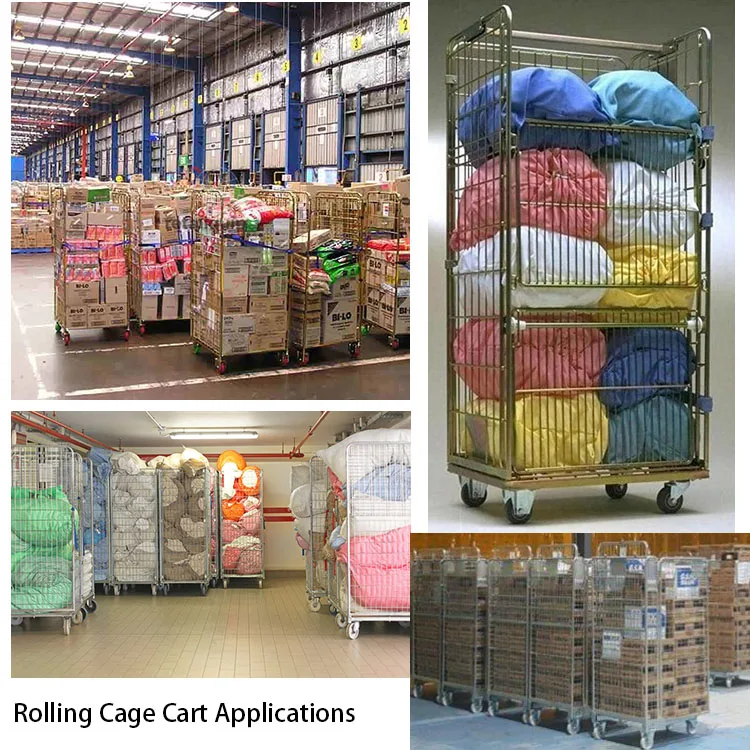 Foldable Collapsible Assembly Storage Warehouse Supermarket Logistic ...