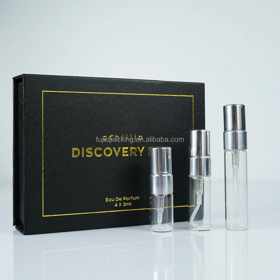 DISCOVERY SET Sample Perfume Bottle With Box Custom Logo 2ml 3ml 5ml ...