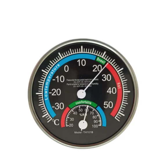 Pointer Hygrometer & Circular Thermometer Fahrenheit & Celsius ...