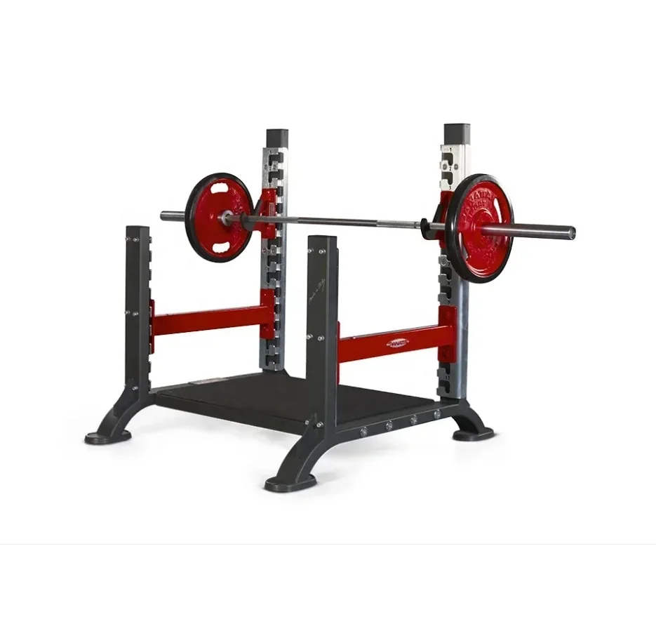 Commercial Strength Training Plate Loaded Power Squat Rack Platform ...