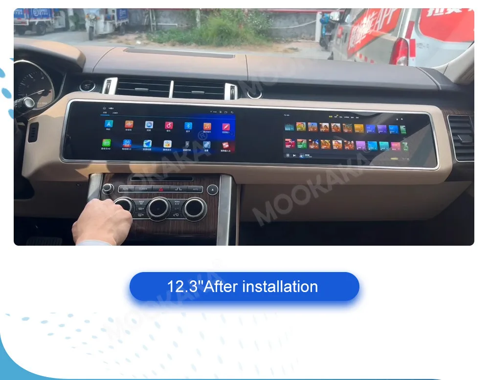 New Dual Screen Android Radio Gps Navigation Multimedia Player Ac ...