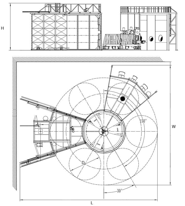Rotational Molding Machine for Kayak - Efficient & Durable