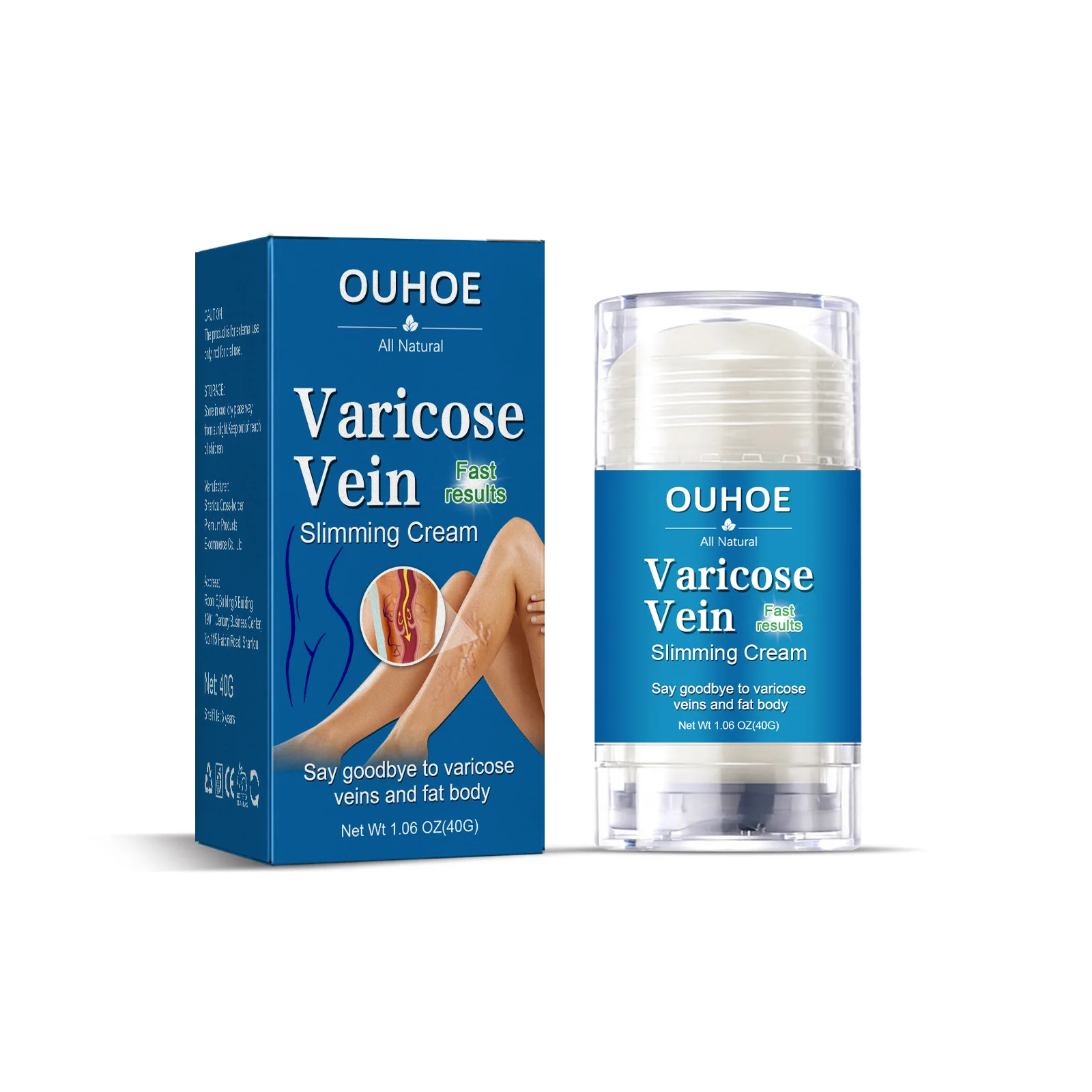 Ouhoe Custom Logo 40g Slimming Cream Varicose Veins Cream Varicose ...