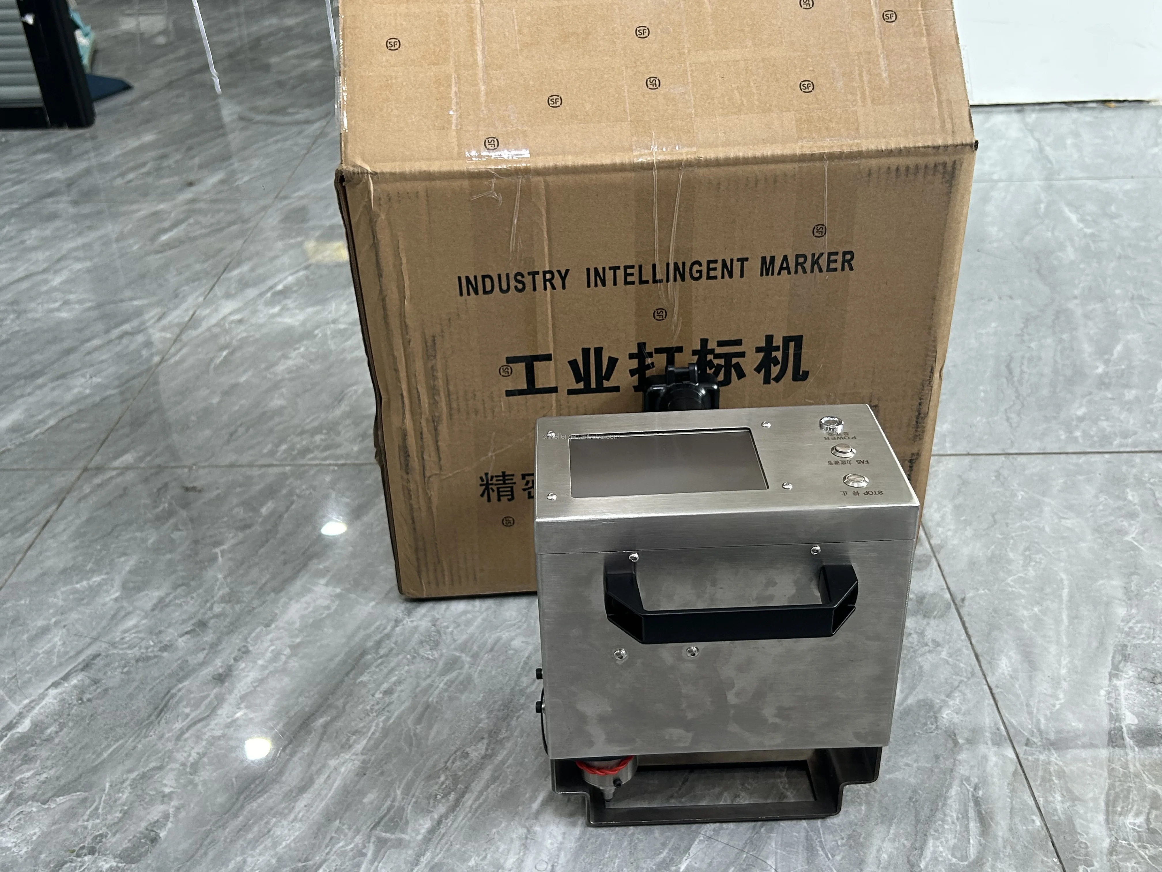 Handheld Pneumatic Portable Dot Peen Mark Machine/Vin Number Mark ...