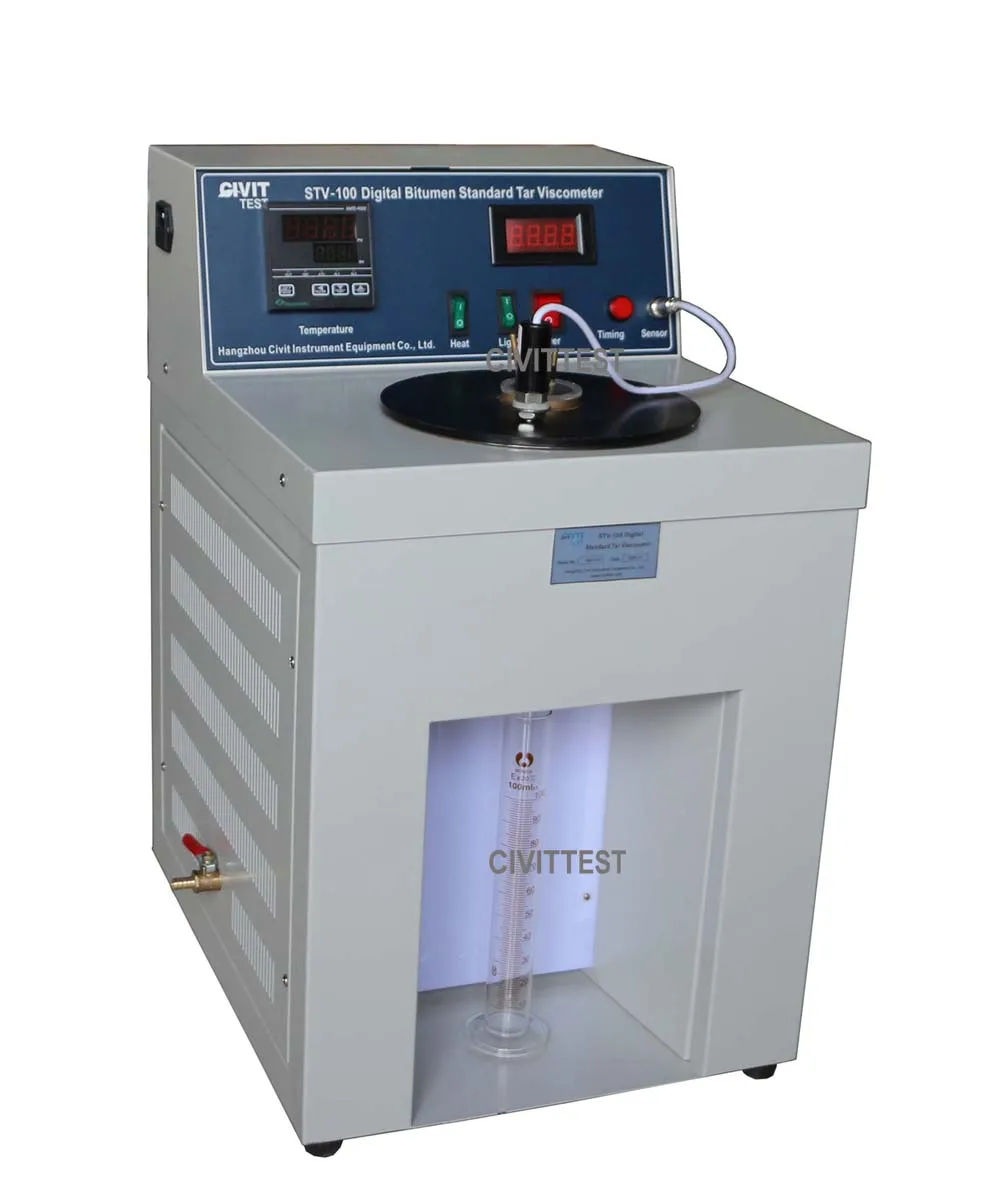 Standard Petroleum Bitumen Tar Viscosity Testing Asphalt Viscometer
