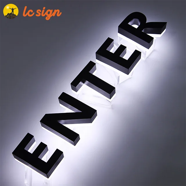 Customized Acrylic Channel Letter Signs for Outdoor Advertising