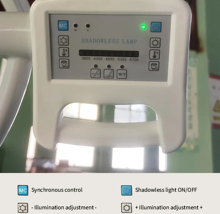 Medical Hospital Double Doom Led Surgical Operating Light Dual-head ...