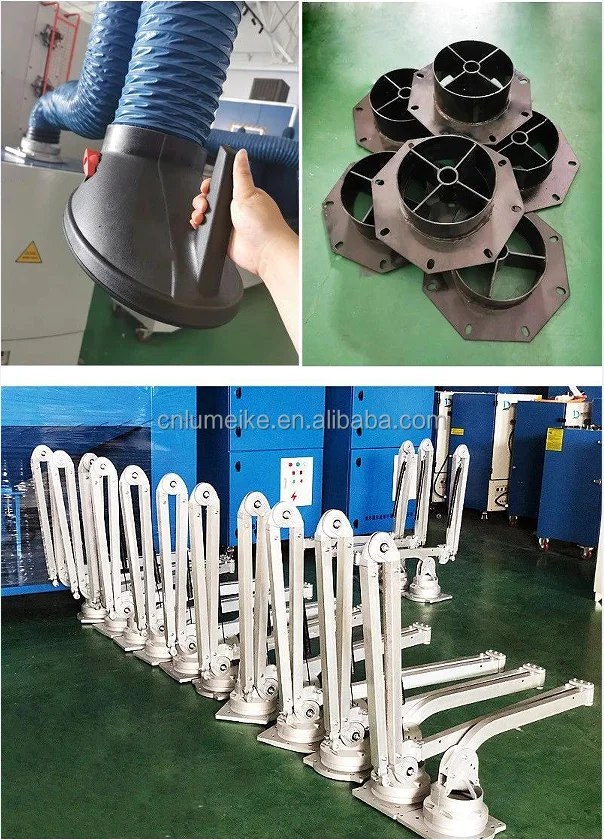 Universal Flexible Suction Arm 2m/3m/4m/5m - Aluminum Alloy Frame - OEM