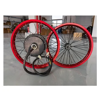 Qs V3 205 Motor 72v 5000w Rear Wheel Electric Conversion Kits 5kw Ebike ...